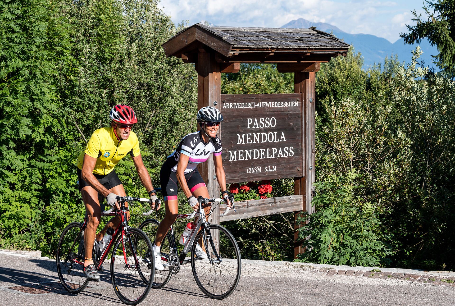 Kaltern Bike Rennradtour: Gampen und Mendelpass